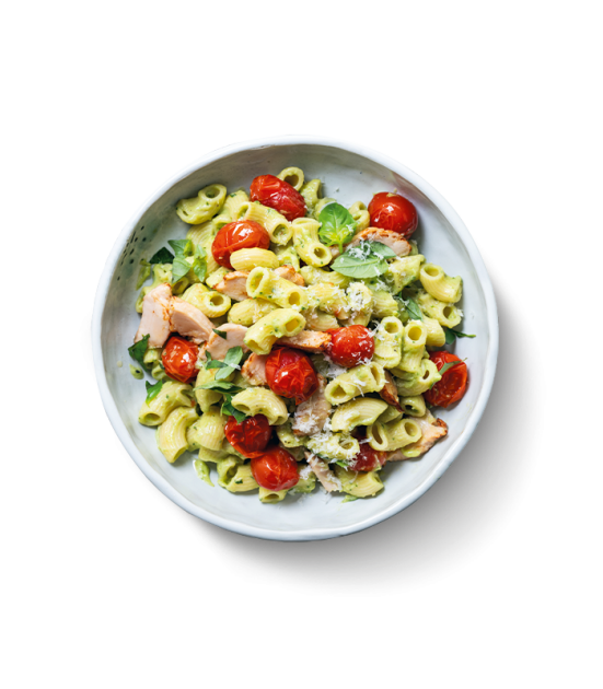 Pipe rigate sauce crémeuse à l'avocat et au poulet | Soubry Consommateurs